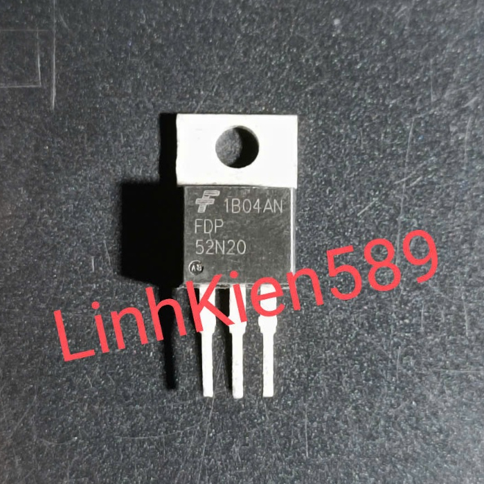 Mosfet FDP52N20 52N20 52A 200V tháo máy | Shopee Việt Nam
