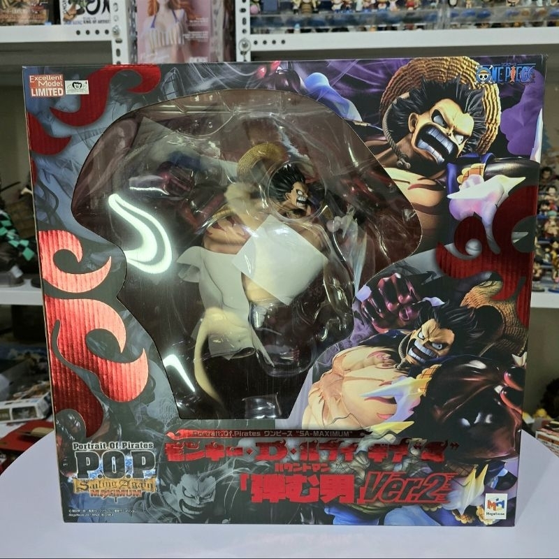 [Chính Hãng] Mô Hình One Piece Luffy Gear 4 POP Maximum Boundman ...