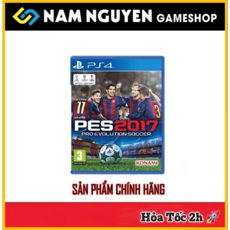 Đĩa Game PS4 | Pes2017 Pes17 | Shopee Việt Nam