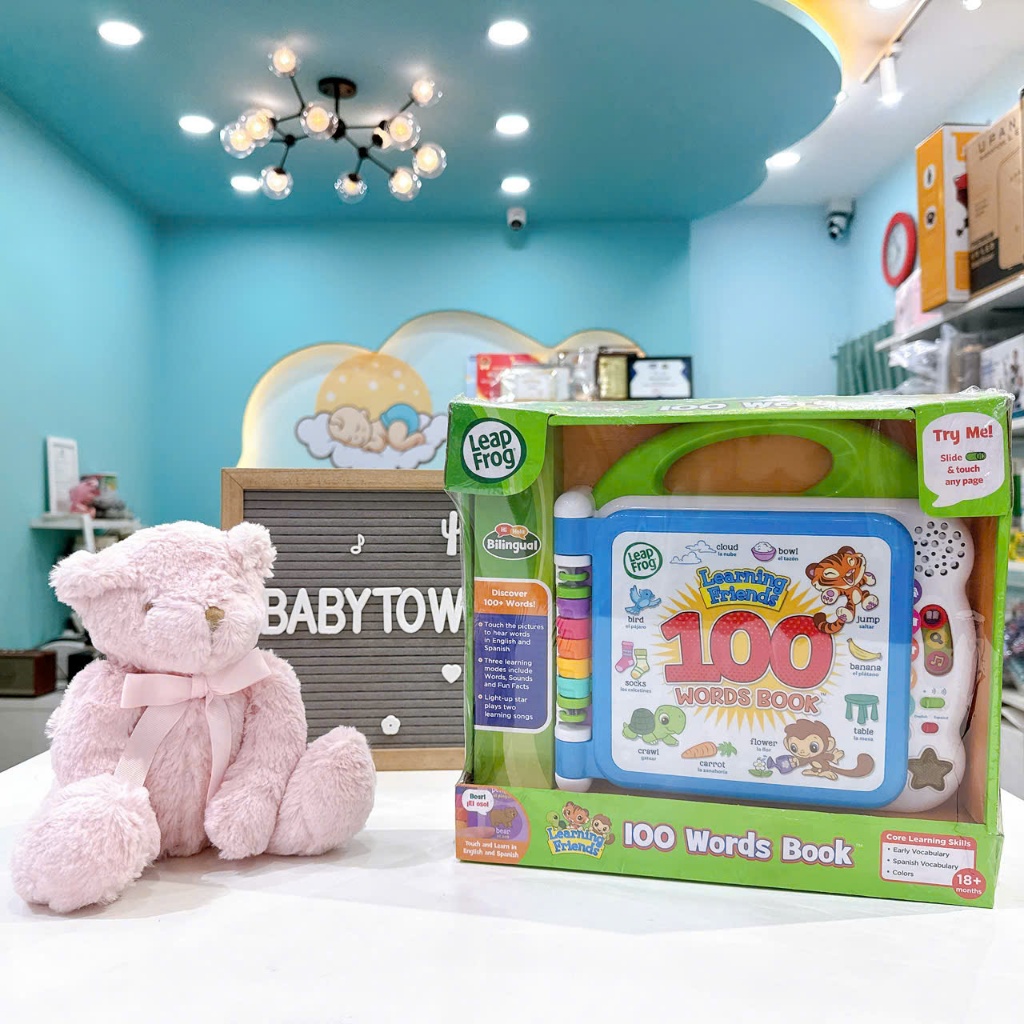 Đồ chơi LeapFrog - Sách cảm ứng Learning Friends 100 words book ...