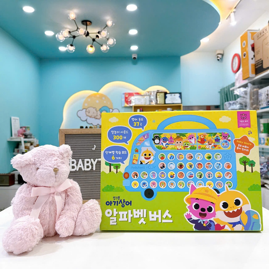 PINKFONG BABY SHARK ALPHABET BUS - đồ chơi phát triển IQ MADE IN KOREA ...