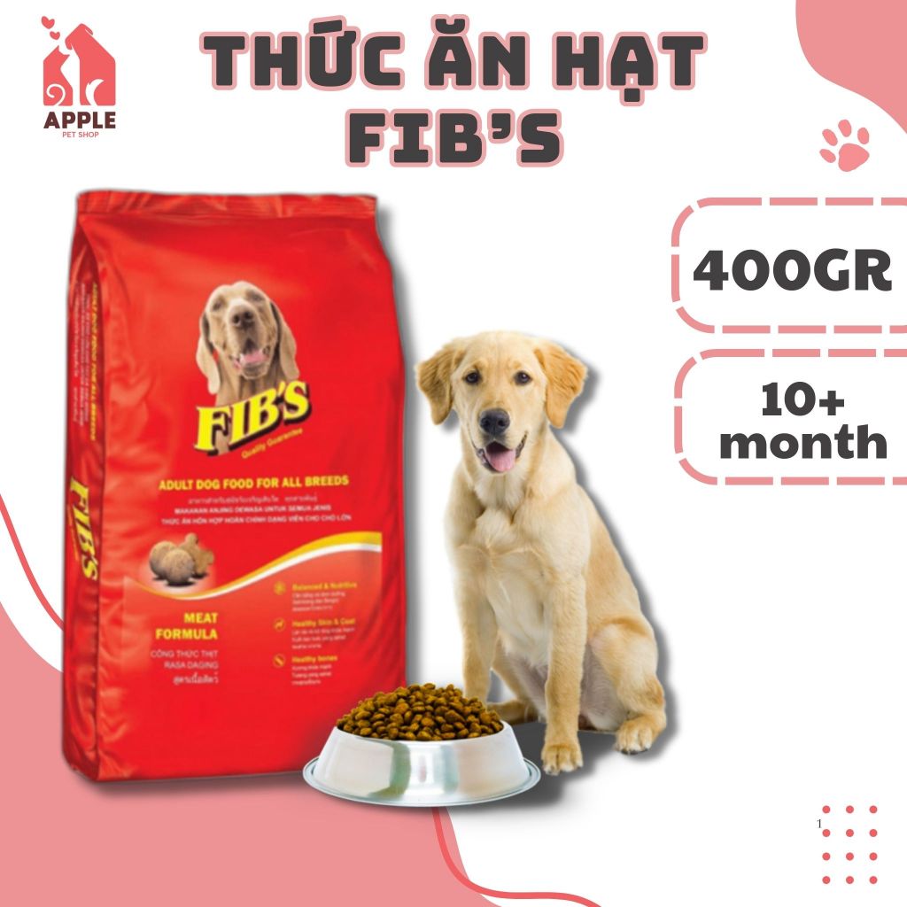 Fib’s - 400gr - Thức ăn hạt cho chó trưởng thành | Shopee Việt Nam