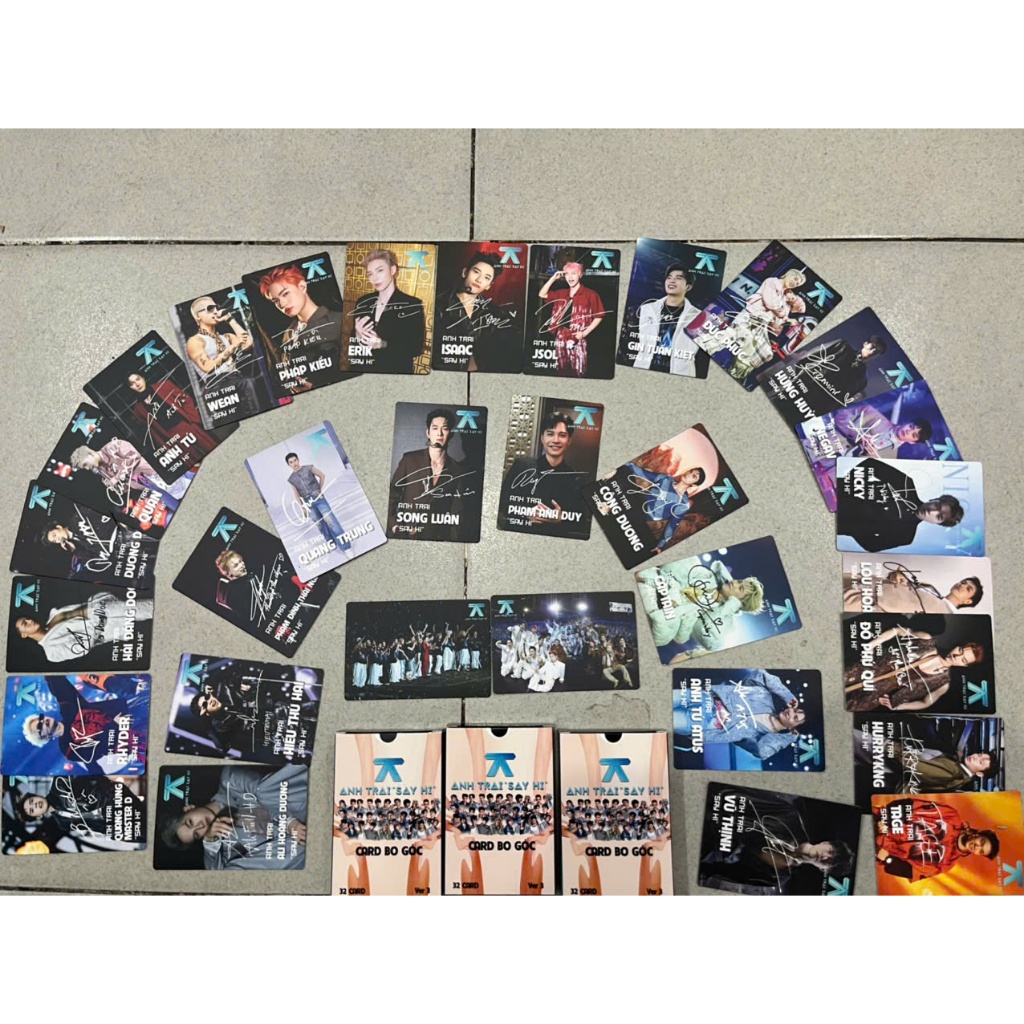 Bộ 30 Lomo Card Cá Nhân Anh Trai " Say Hi " | Shopee Việt Nam