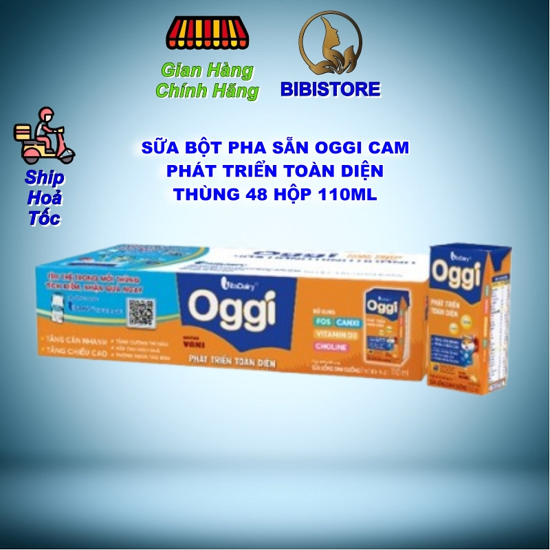 (Tặng Quà Từ 2 Thùng) SBPS Oggi Phát triển toàn diện Hương Vani Thùng ...