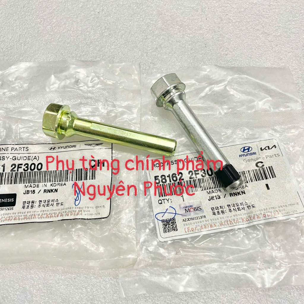 Chốt / Ắc trượt cùm phanh trước [CHÍNH HÃNG] ACCENT 11-15, ACCENT 18-22 ...