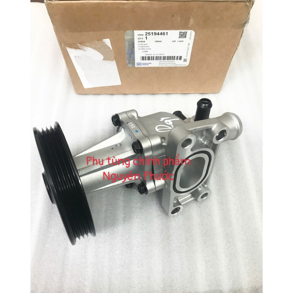 Bơm nước làm mát động cơ [Xịn GM chính hãng] GENTRA 1.2 /SPARK M300 ...