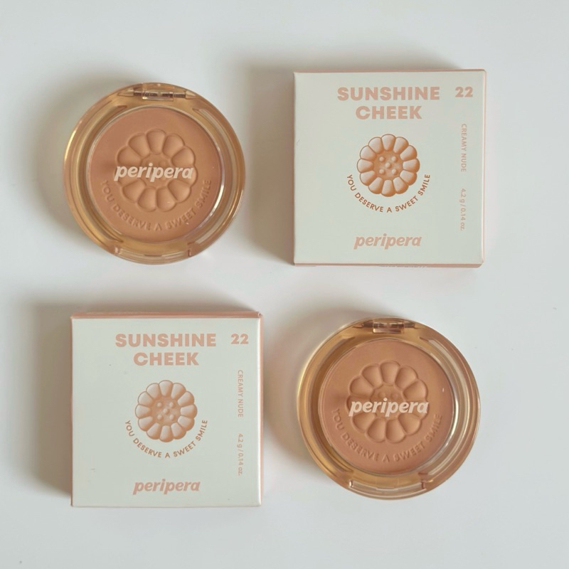 [Bill hãng] Má Hồng Phấn Peripera Sunshine Cheek Blushed Pure 4.2g (Màu ...
