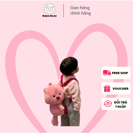 Balo Loopy dễ thương size lớn đựng được nhiều đồ cho bé | Shopee Việt Nam