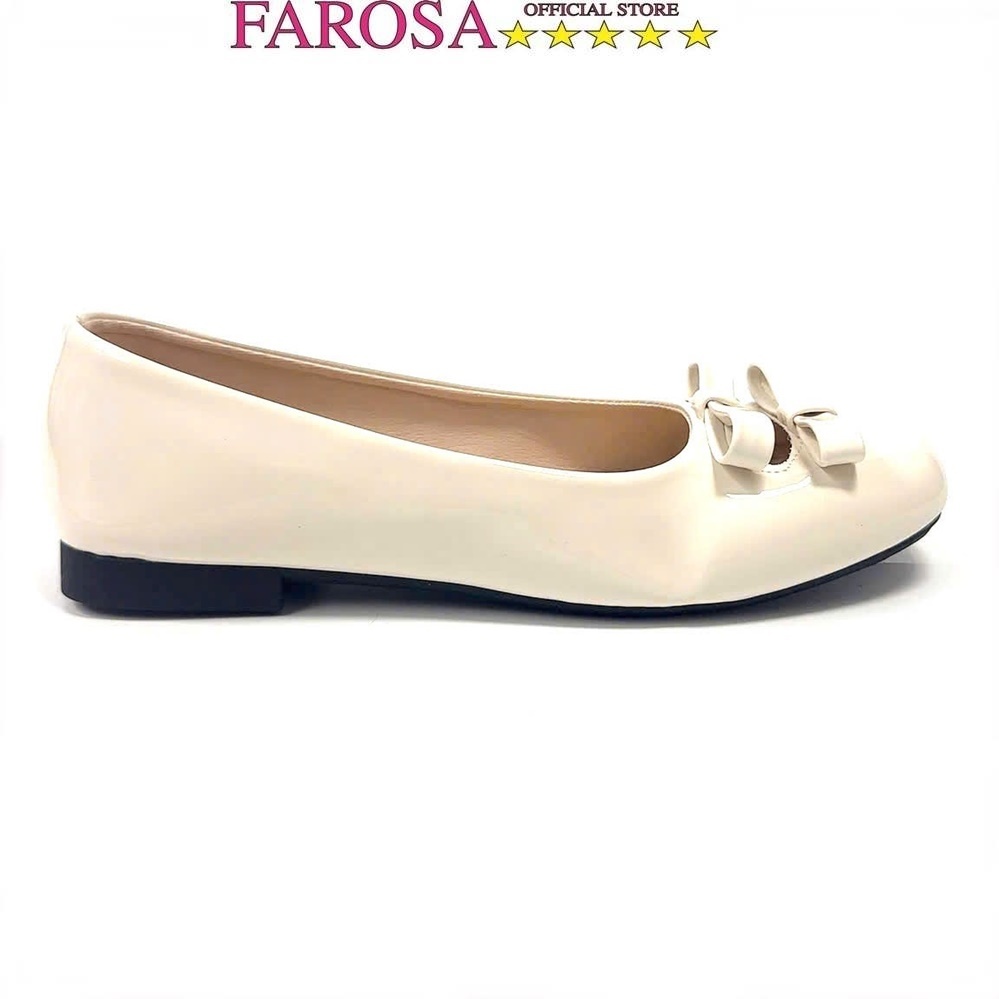Giày hài bệt búp bê nữ đế dẻo FAROSA -TH100 giày đề bằng hai nơ mẫu mới ...