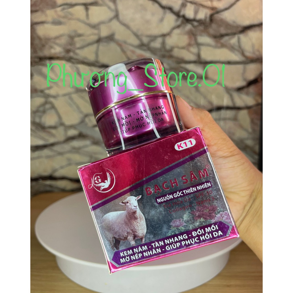 Kem BẠCH SÂM nám, tàn nhang, trắng da, K11, 30g | Shopee Việt Nam