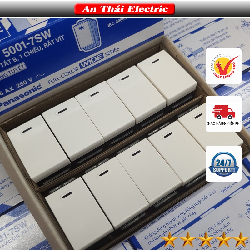 Công tắc panasonic WIDE WEV 5001-7SW | Shopee Việt Nam