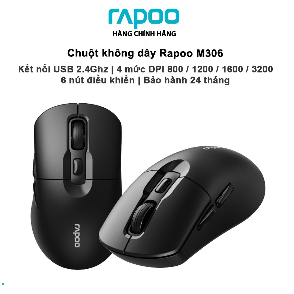 Chuột không Dây Rapoo M306 - Hàng Chính Hãng BH 2 Năm | Shopee Việt Nam