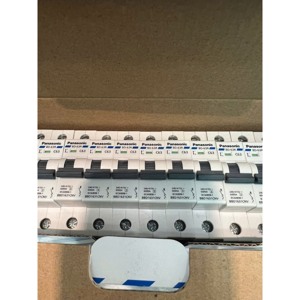 Panasonic - Cầu dao Aptomat MCB CB 1 Tép 1P 1 Pha 6A 10A 16A 20A 25A 32A 40A cam kết chính hãng ...