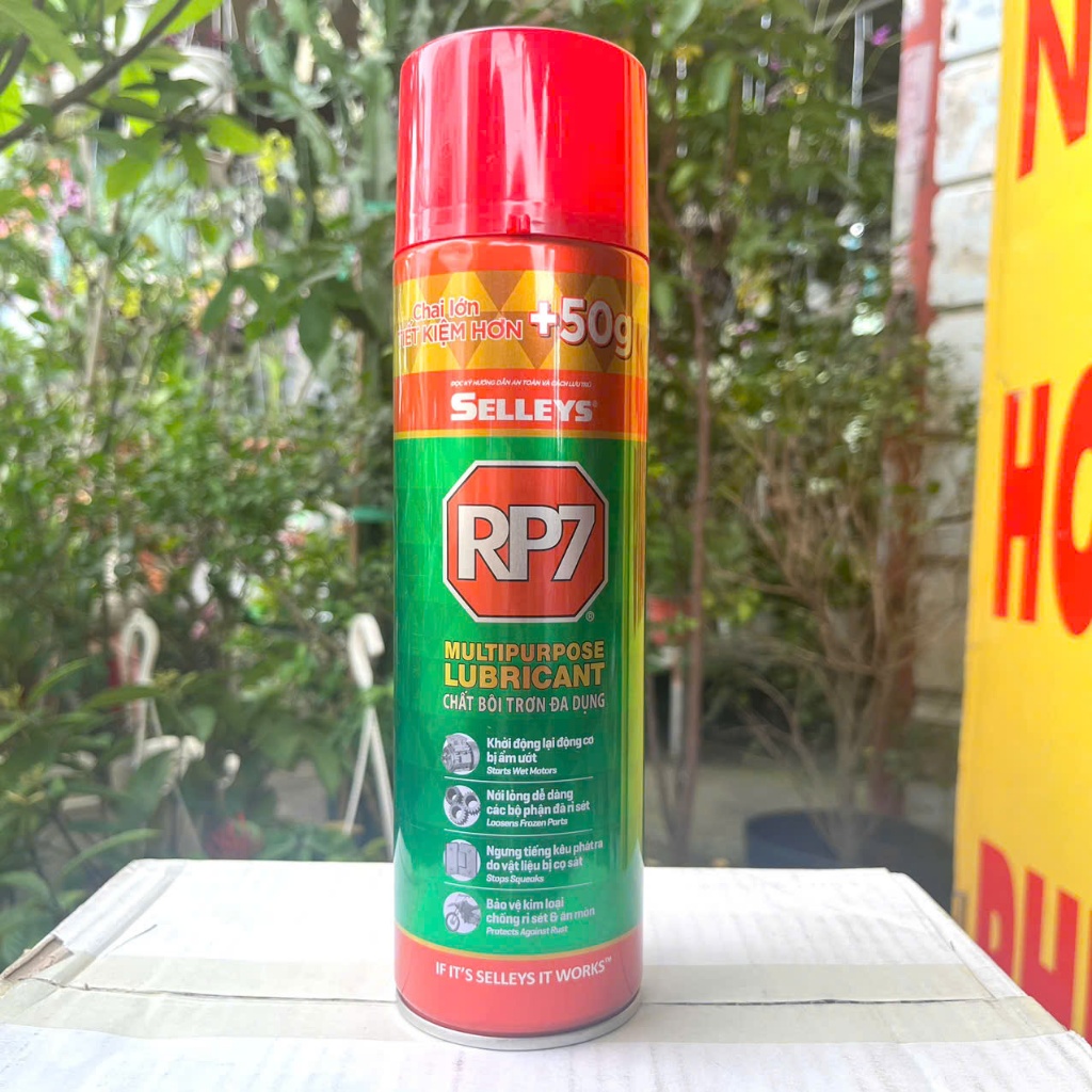 Chai xịt RP7 SELLEYS 350g Bôi Trơn, Chống Rỉ Sét Thiết Bị, Chai Lớn ...
