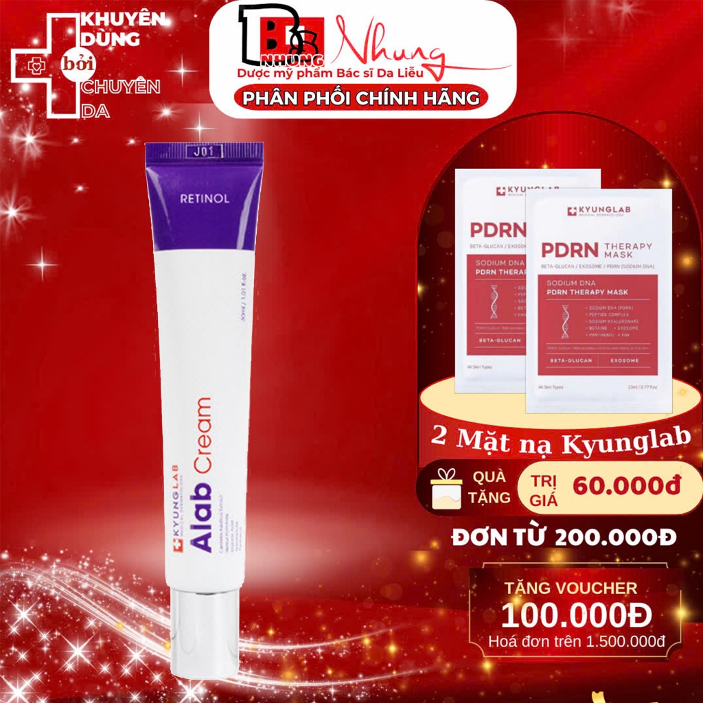 Kem retinol KyungLab Alab Cream chống lão hoá tái sinh làn da 30ml | Shopee Việt Nam