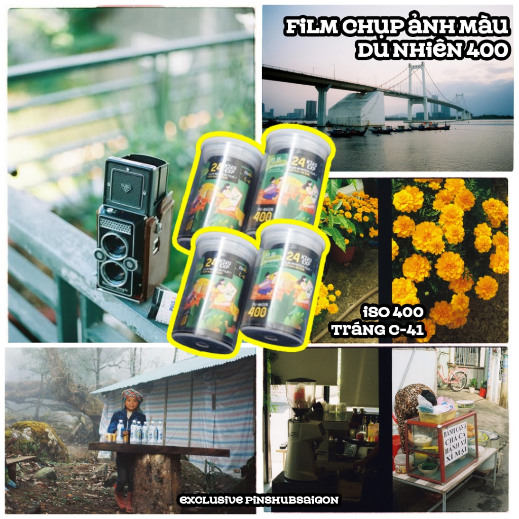 [HỎA TỐC HCM]Phim chụp ảnh DU NHIÊN 400 DATE XA 2027 2026 24exp 24 TẤM film 35mm phim màu 135 ...