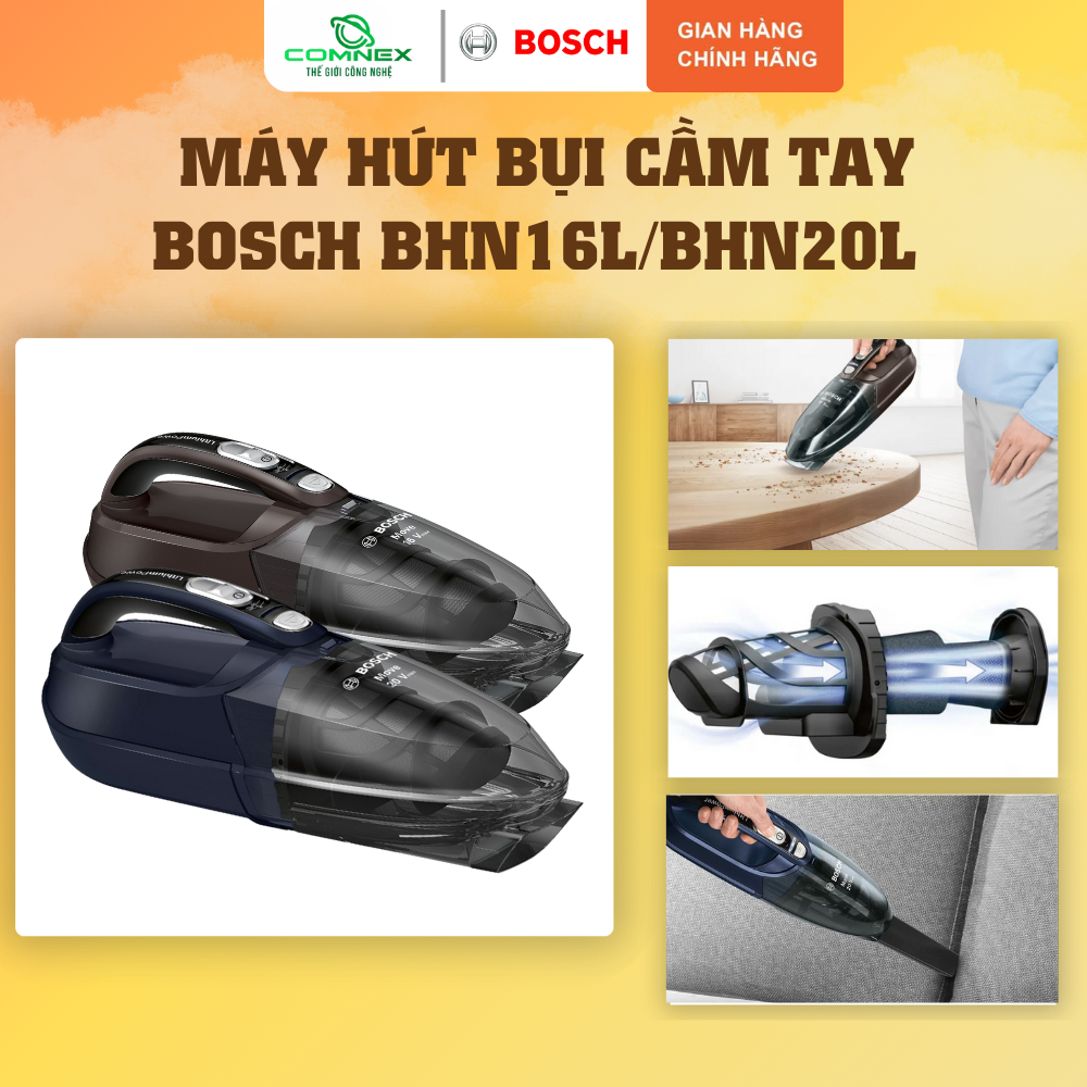 Máy Hút Bụi Cầm Tay Không Dây Bosch BHN16L / BHN20L Vệ sinh đa năng Nhẹ ...