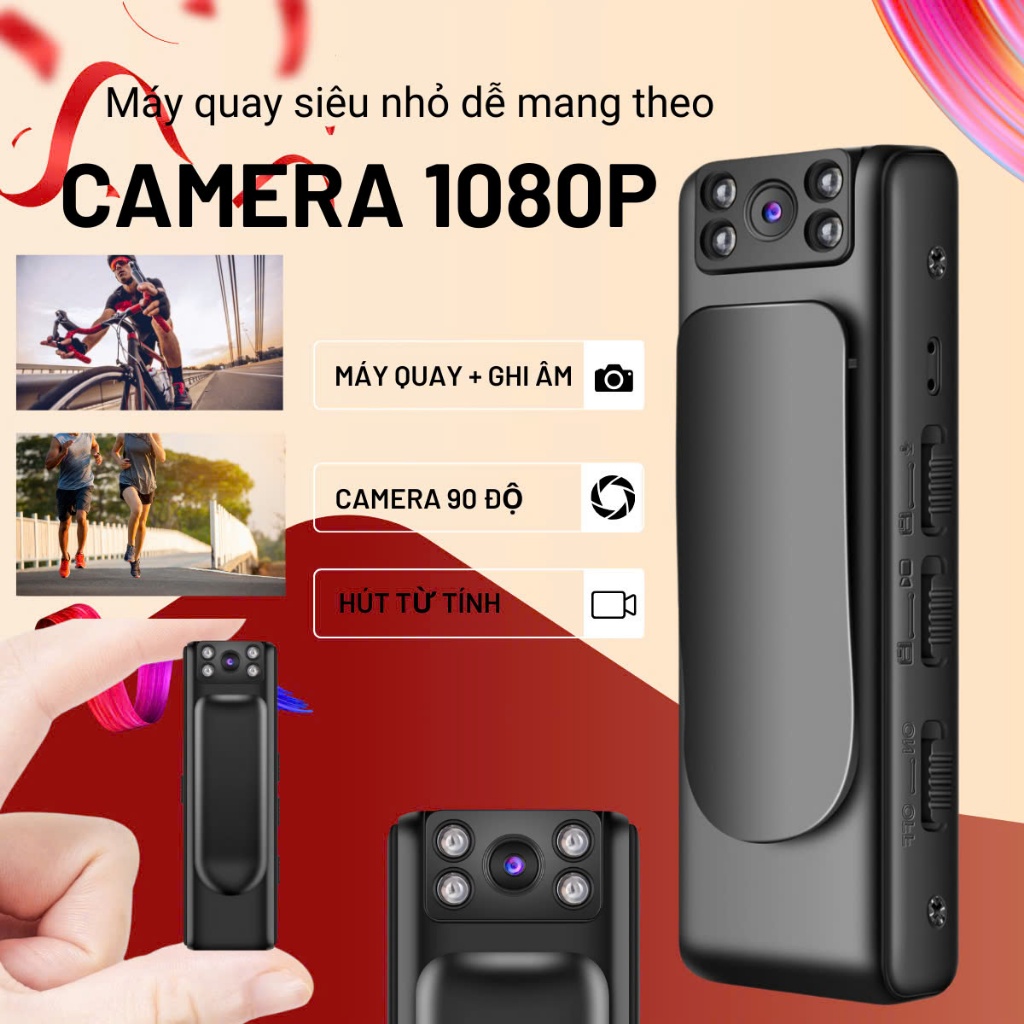 Camera giám sát không dây mini – Máy quay mini Full HD 1080p, camera ...