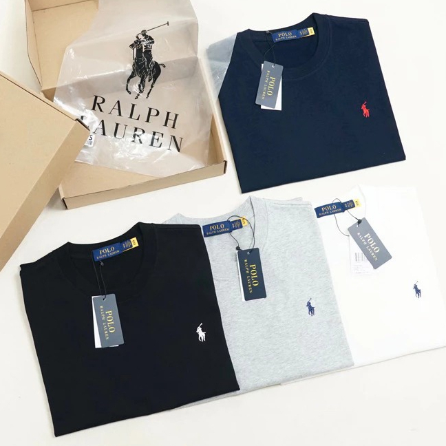 Áo Thun Ralph Lauren Basic Thêu Ngựa Cotton 250gsm Cao Cấp Form rộng ...