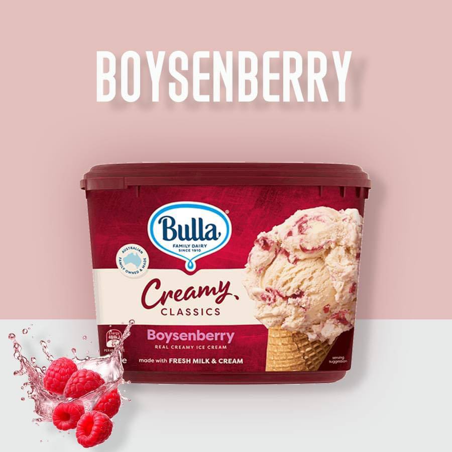[Giao hỏa tốc - HCM] - Kem Bulla - Vị Boysenberry - Hộp 2 Lit | Shopee ...