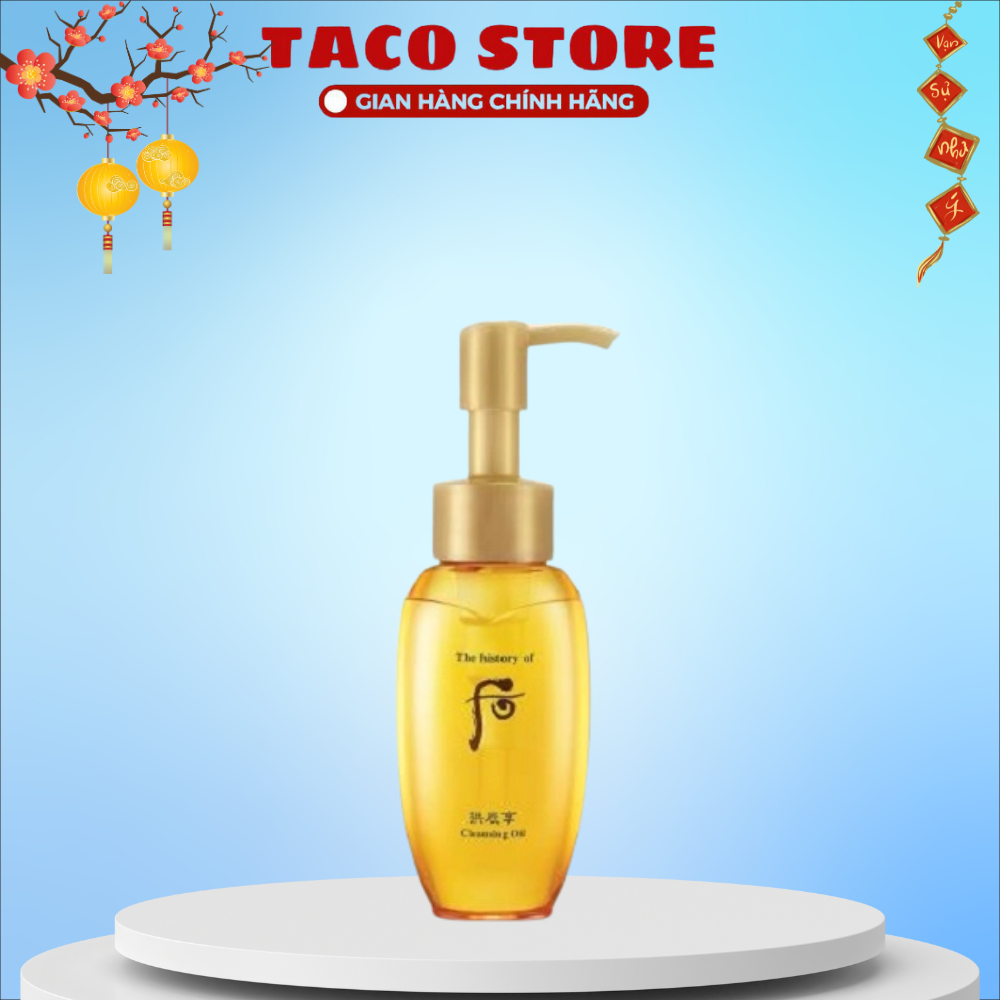 Dầu Tẩy Trang Whoo Vàng 50ML MẪU MỚI Sạch Sâu Nuôi Dưỡng Da Cân Bằng Độ Ẩm 𝐖𝐇𝐎𝐎 𝐂𝐥𝐞𝐚𝐧𝐬𝐢𝐧𝐠 𝐎𝐢𝐥 ...