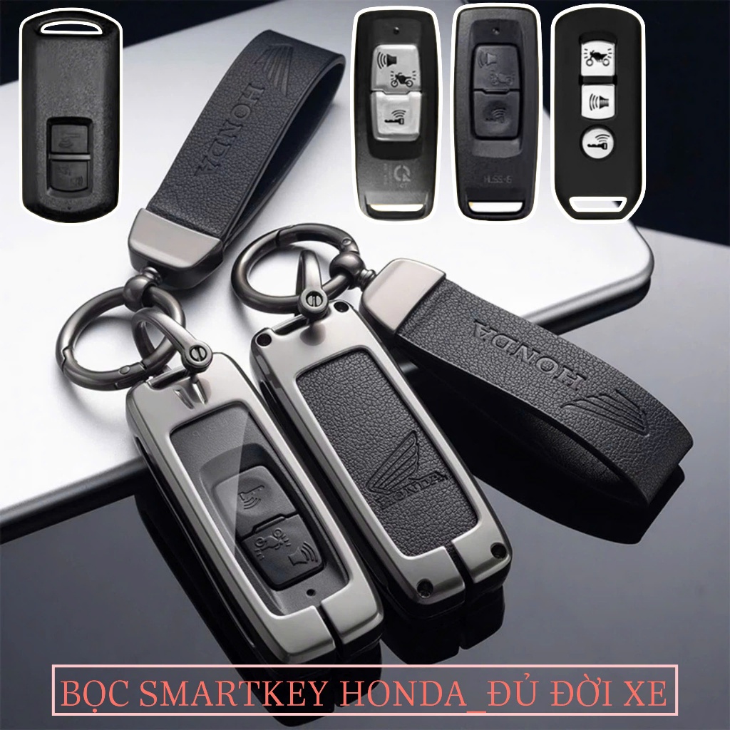 "ĐỦ LOẠI - ĐỦ ĐỜI XE" Bọc Chìa Khoá Smartkey Bọc Remote Cho Xe SH, SH ...