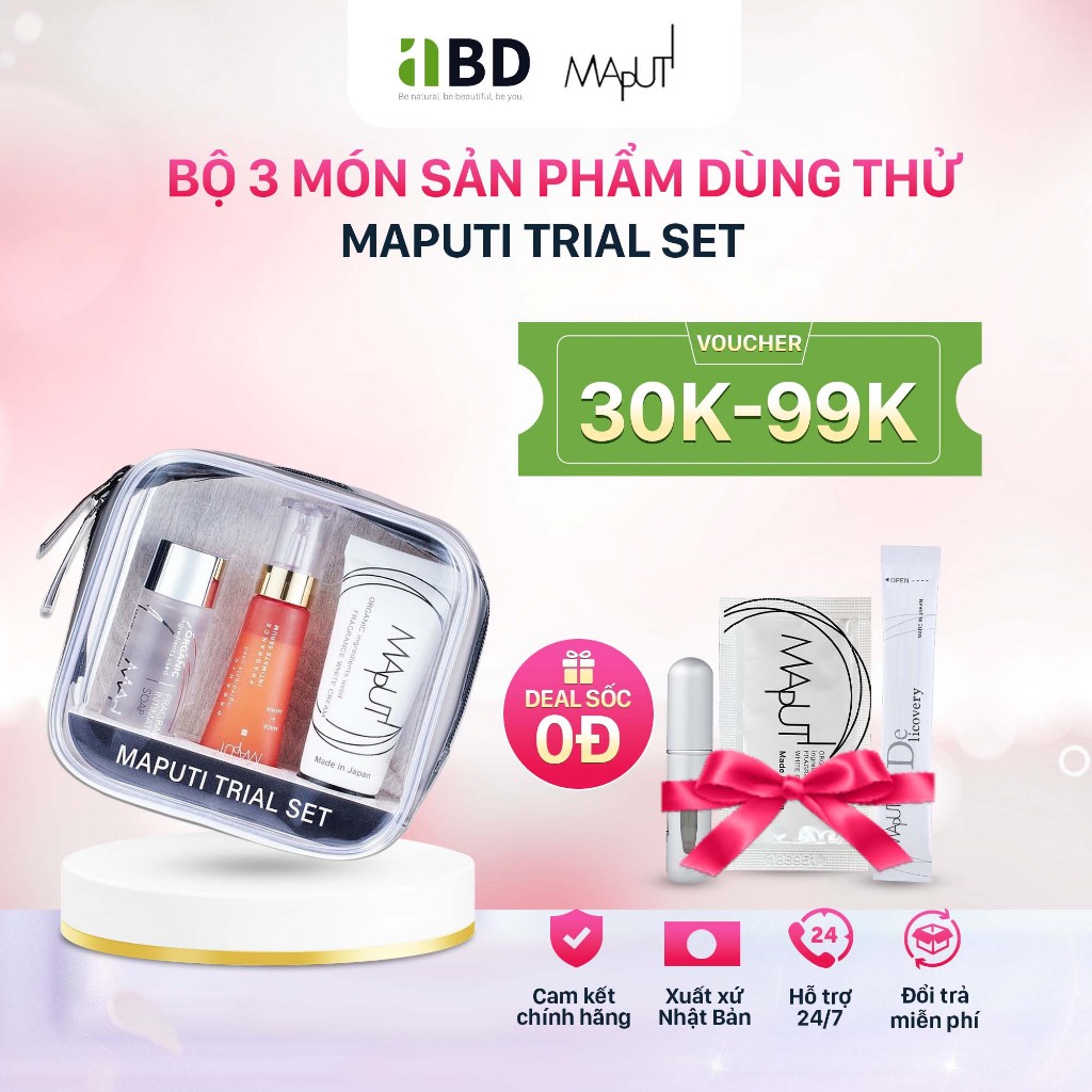 Bộ sản phẩm dùng thử Maputi Trial Set | Shopee Việt Nam