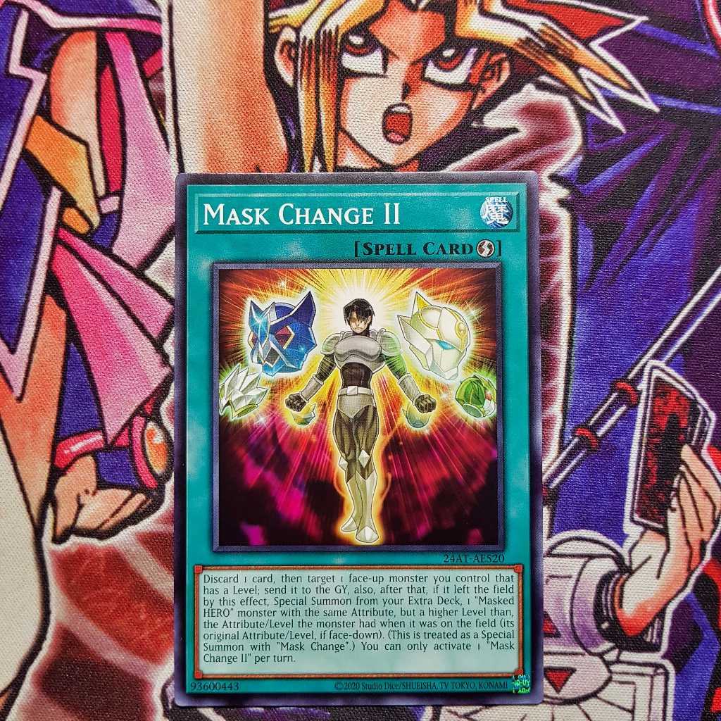 Thẻ bài Yugioh chính hãng | Mask Change II (AE) | Common. | Shopee Việt Nam