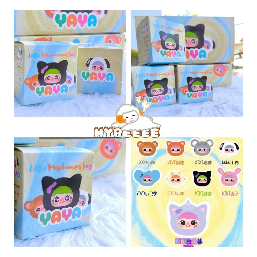 [HYBEEE - CHECK CARD] BLIND BOX YAYA THÚ V1 MINI, HỘP MÙ YAYA SIÊU THƠM ...