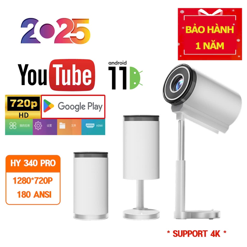 [MỚI] Máy chiếu mini HY340 PRO / HY300 PRO / HY320 / HY320 Mini Full HD ...