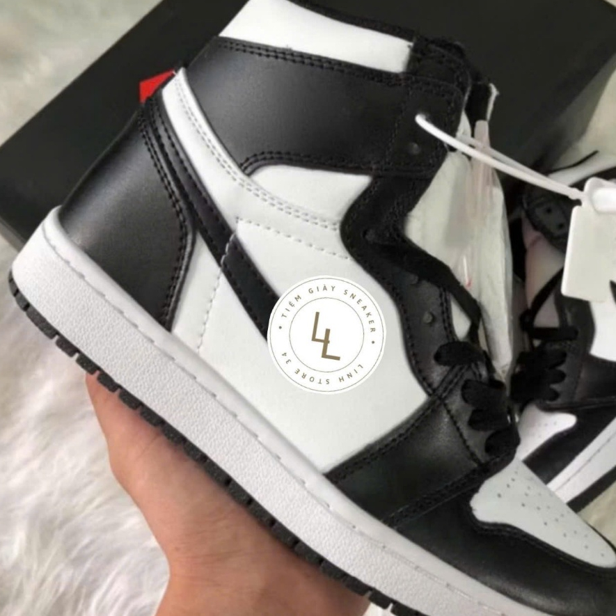 Giày JD PANDA Cổ Cao Đen Trắng, Giày Sneaker JD High Bản Trung Full Box ...