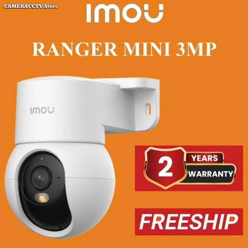 [MẪU MỚI] Camera WIFI IMOU Ranger Mini 3MP - IPC-K2MP-3H1WE Có màu ban ...