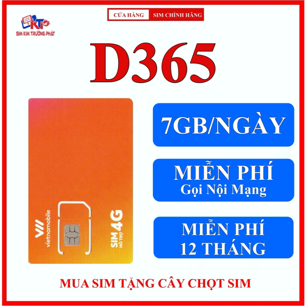 SIM 4G VIETNAMOBILE MIỄN PHÍ 1 NĂM D365 - PHÁT LỘC - SHOPEE | Shopee ...