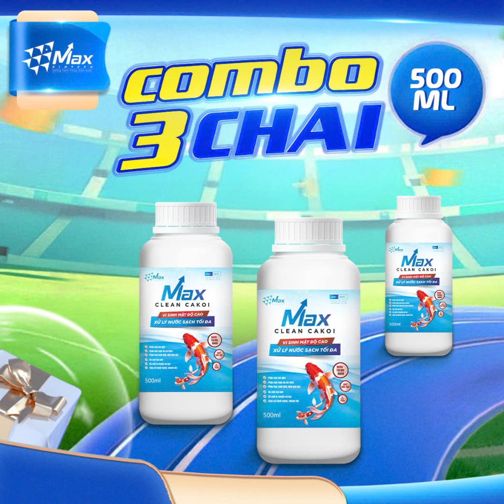 Combo 3 chai Max Clean CAKOI 500ml | Shopee Việt Nam