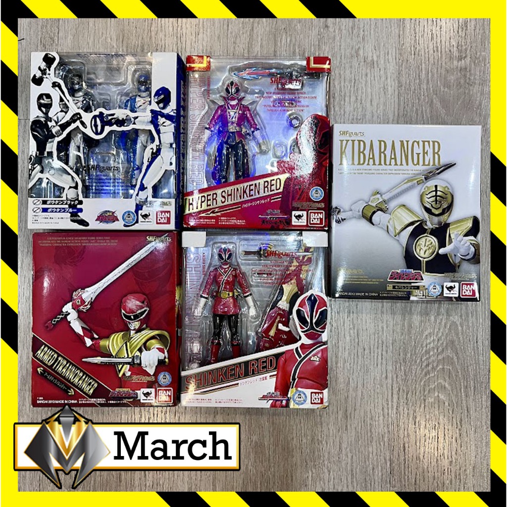[2ND] Mô hình S.H.Figuarts SHF Super Sentai Zyuranger, Dairanger ...