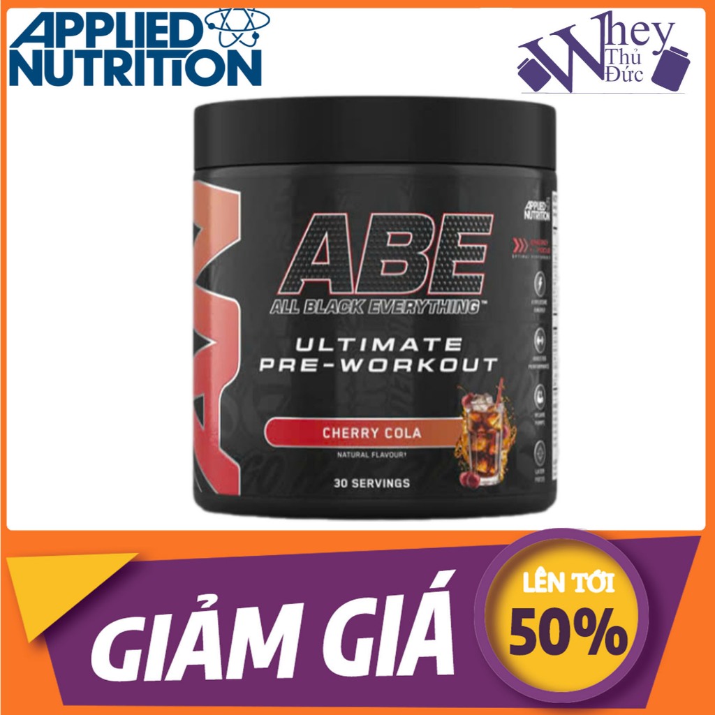 ABE Pre workout 30 lần dùng Applied Nutrition - Tăng sức mạnh tỉnh táo ...