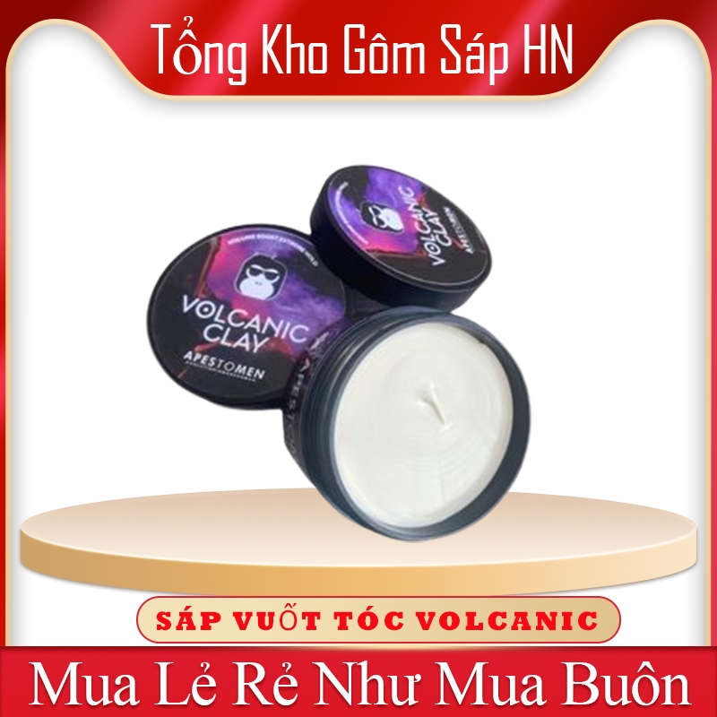 Sáp Vuốt Tóc Nam Apestomen Volcanic Clay Chính Hãng - 80 Gram | Shopee ...