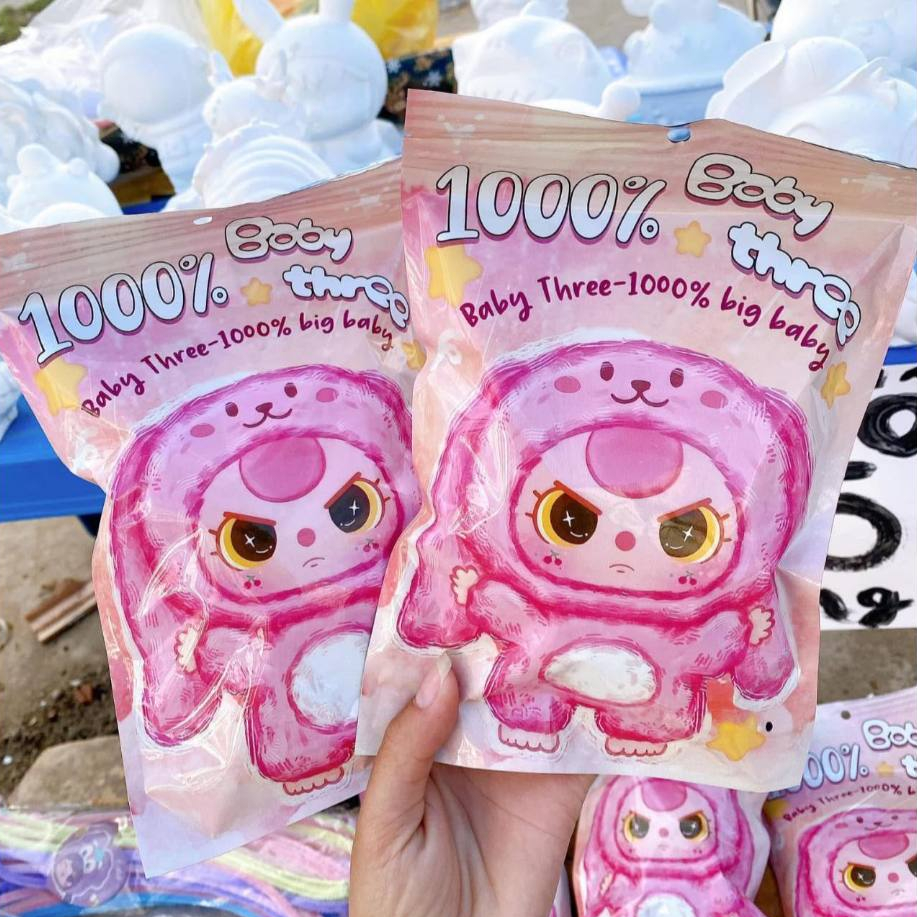 Đồ Chơi Túi Mù Blind Pack Baby three Capybara Labubu Túi Zip Test Nhân ...