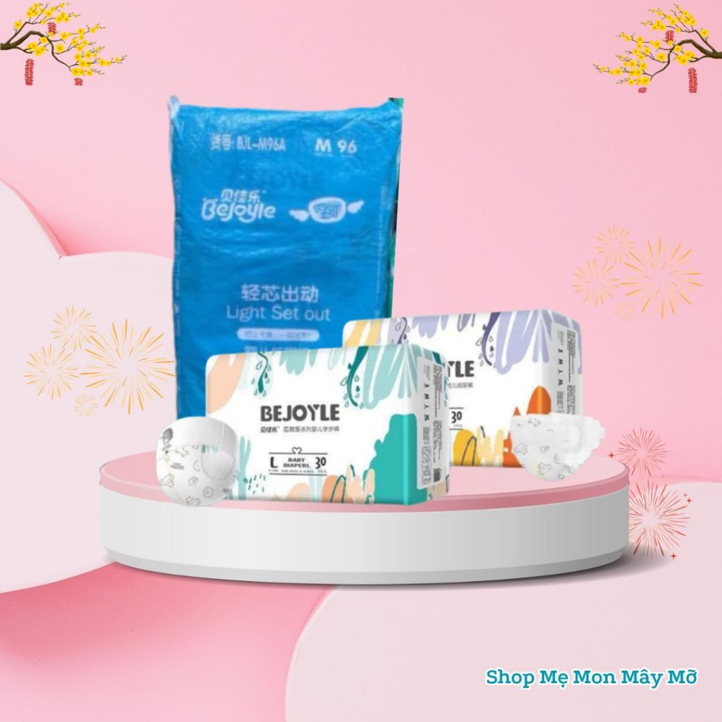 Bỉm dán Bejoyie nội địa S120,M96,L90 | Shopee Việt Nam