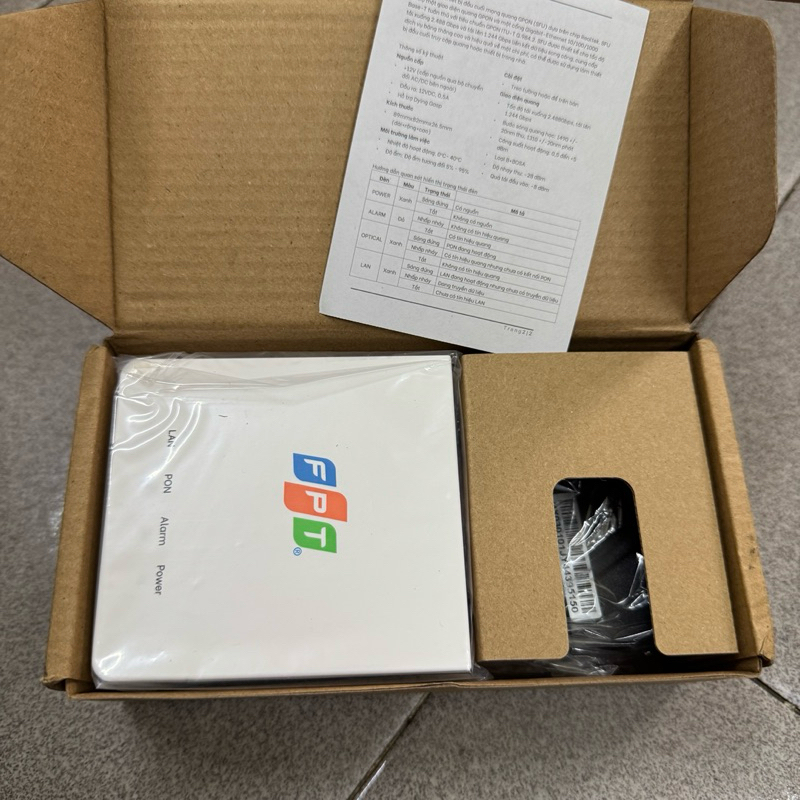 Converter GPON FPT HBG1000R fullbox mới 100% | Shopee Việt Nam