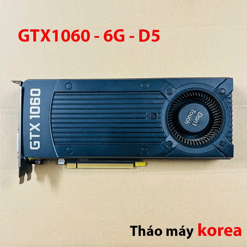 VGA - Card Màn Hình VGA GTX1060 6G/3G/D5 - Tháo máy Korea Zin Hãng | Shopee Việt Nam