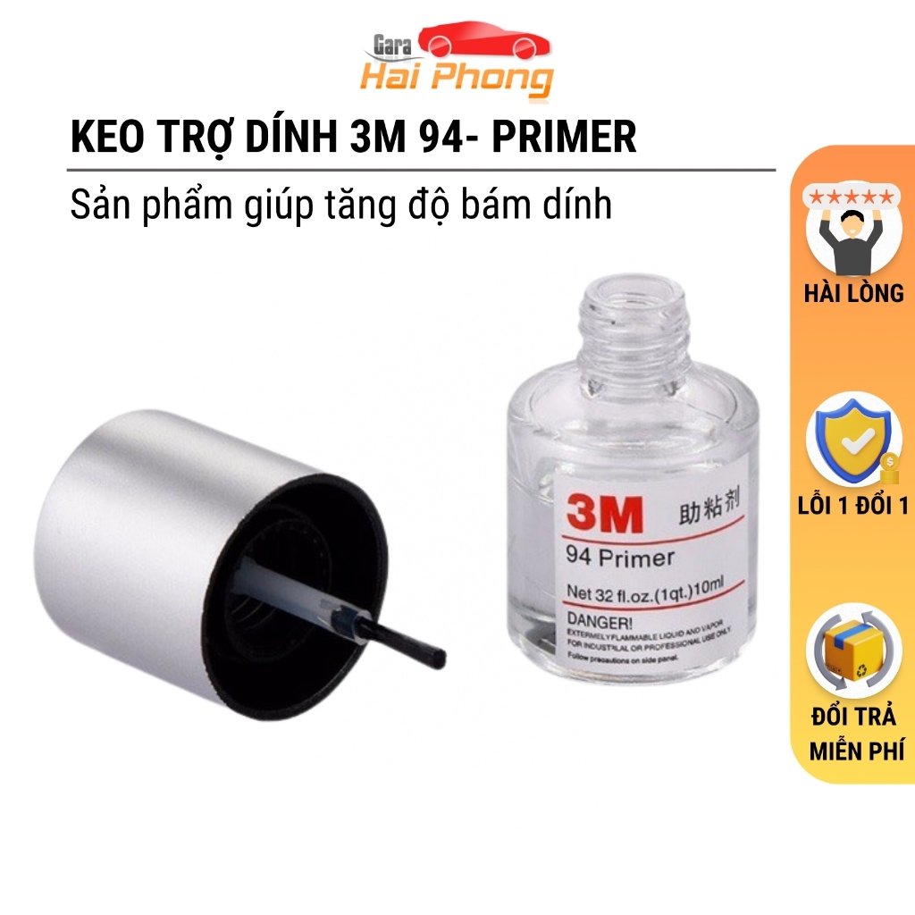 Keo trợ dính 3M 94 Primer 10ml, keo mồi chất dung môi tăng bám tăng độ ...