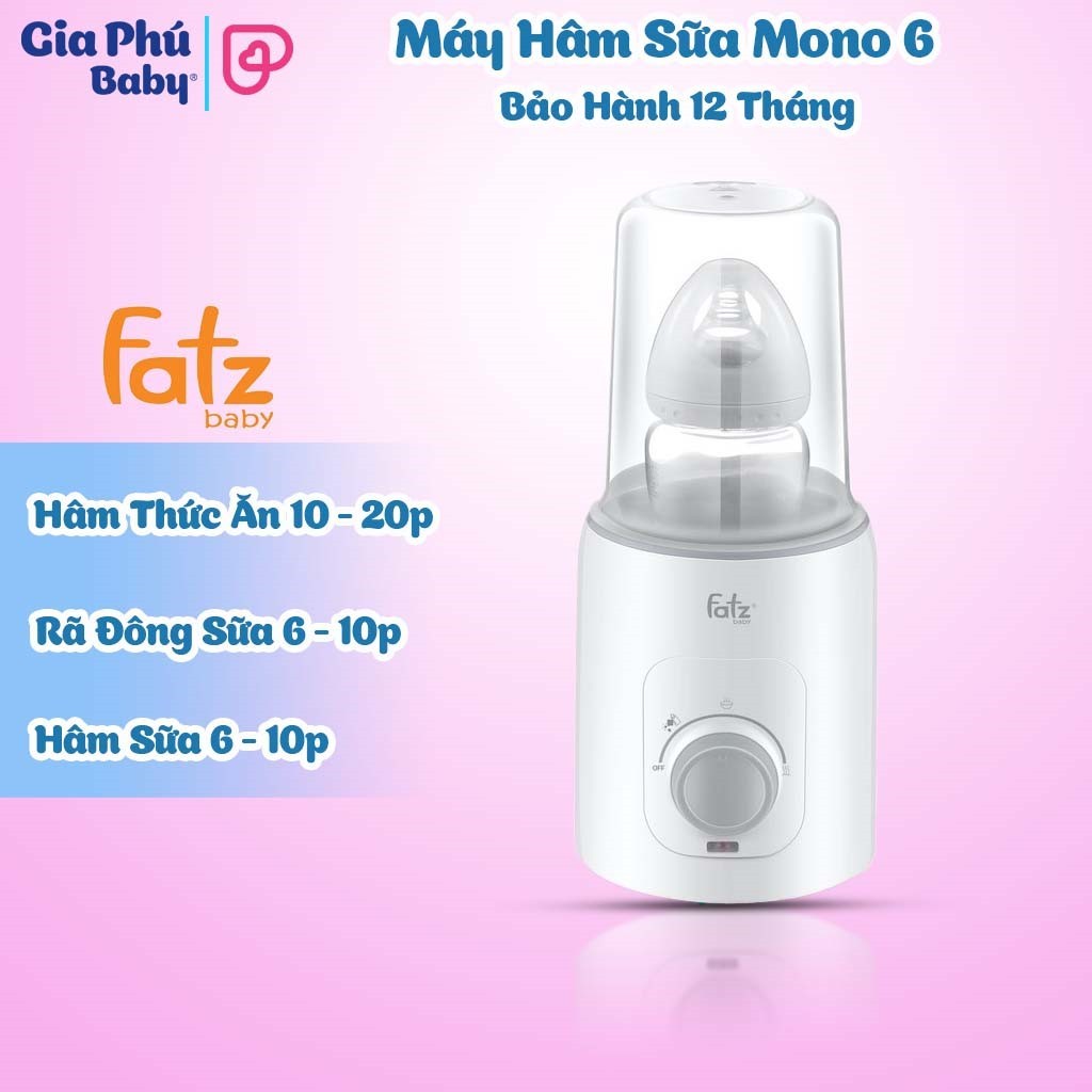 Máy hâm sữa và tiệt trùng Mono 6 fatz 3001 hàng chính hãng bảo hành 12 ...