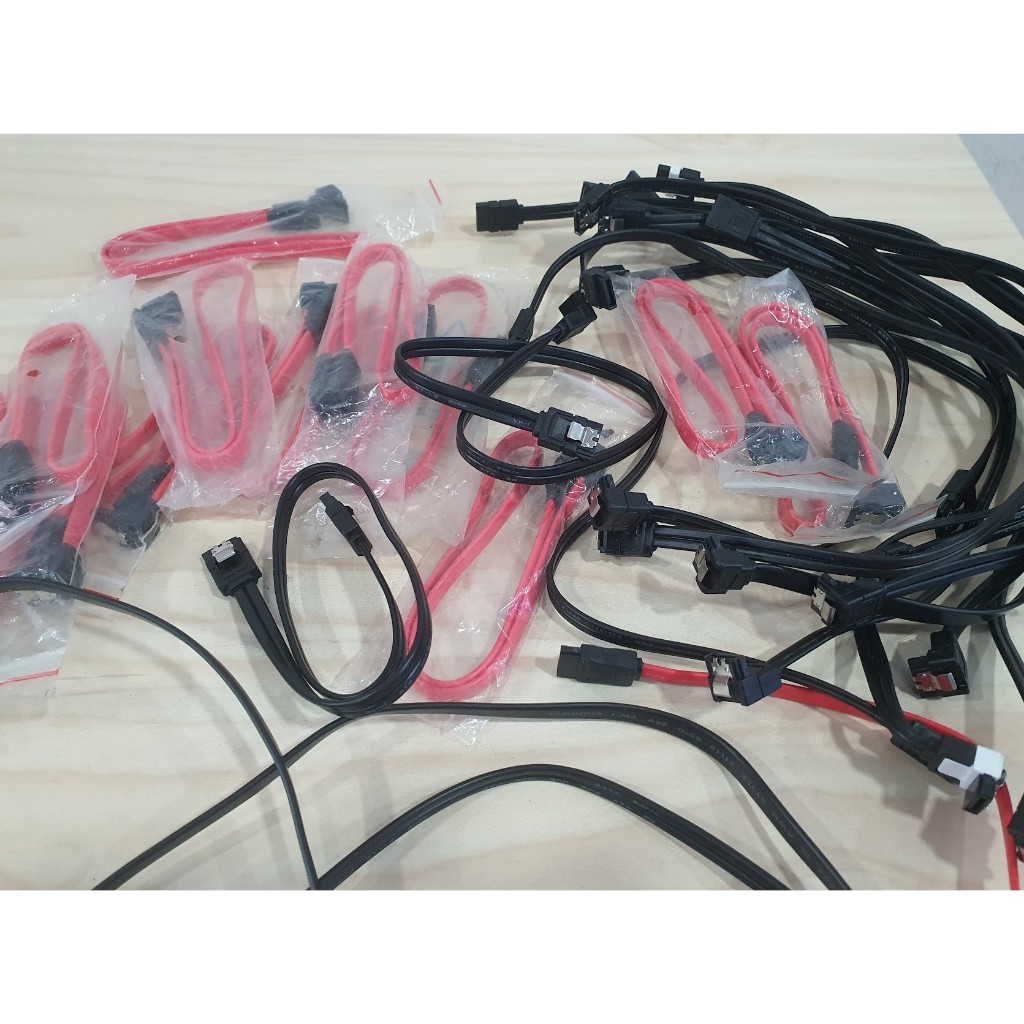 Cáp SATA III dùng cho HDD vs SSD - Dây SATA máy tính - Hàng Zin tháo ...