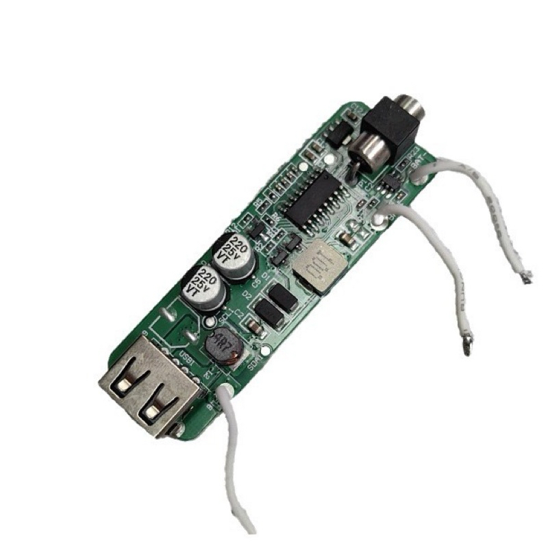 Mạch 2s (2 cell pin) pin áo điều hoà sạc sự phòng, IN 8.4V, OUT 5V-12V ...