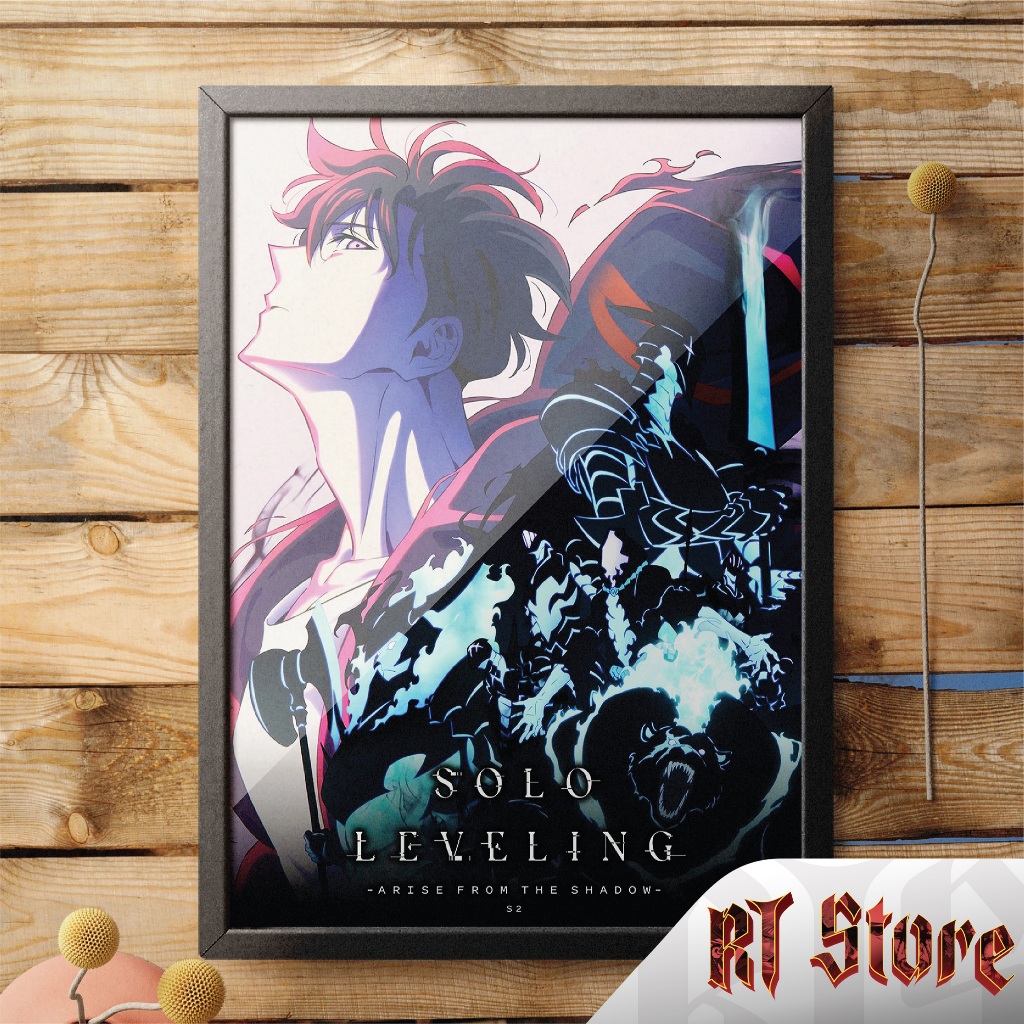 Khung Poster treo tường Anime Solo Leveling - Poster RT Store | Shopee ...