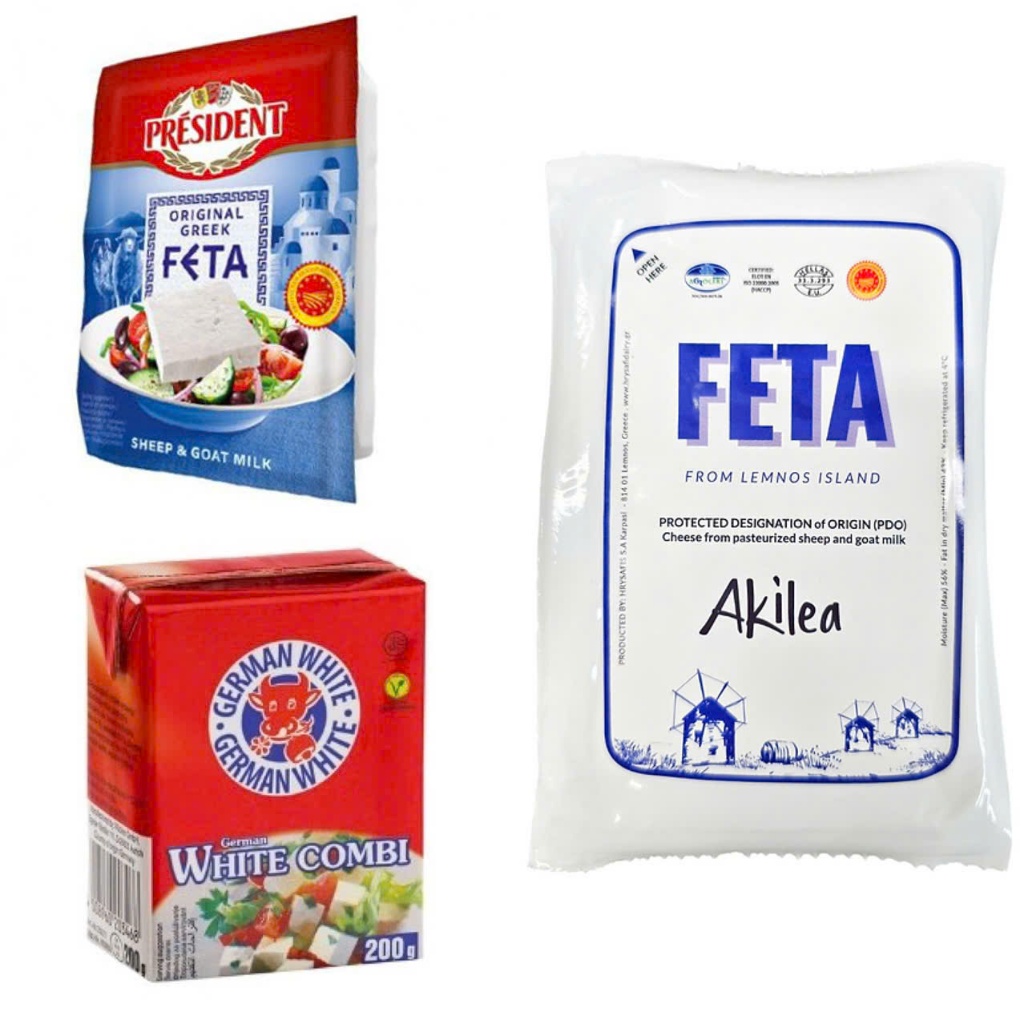 Phô mai Original Greek Feta- German White Combi 200G | Shopee Việt Nam