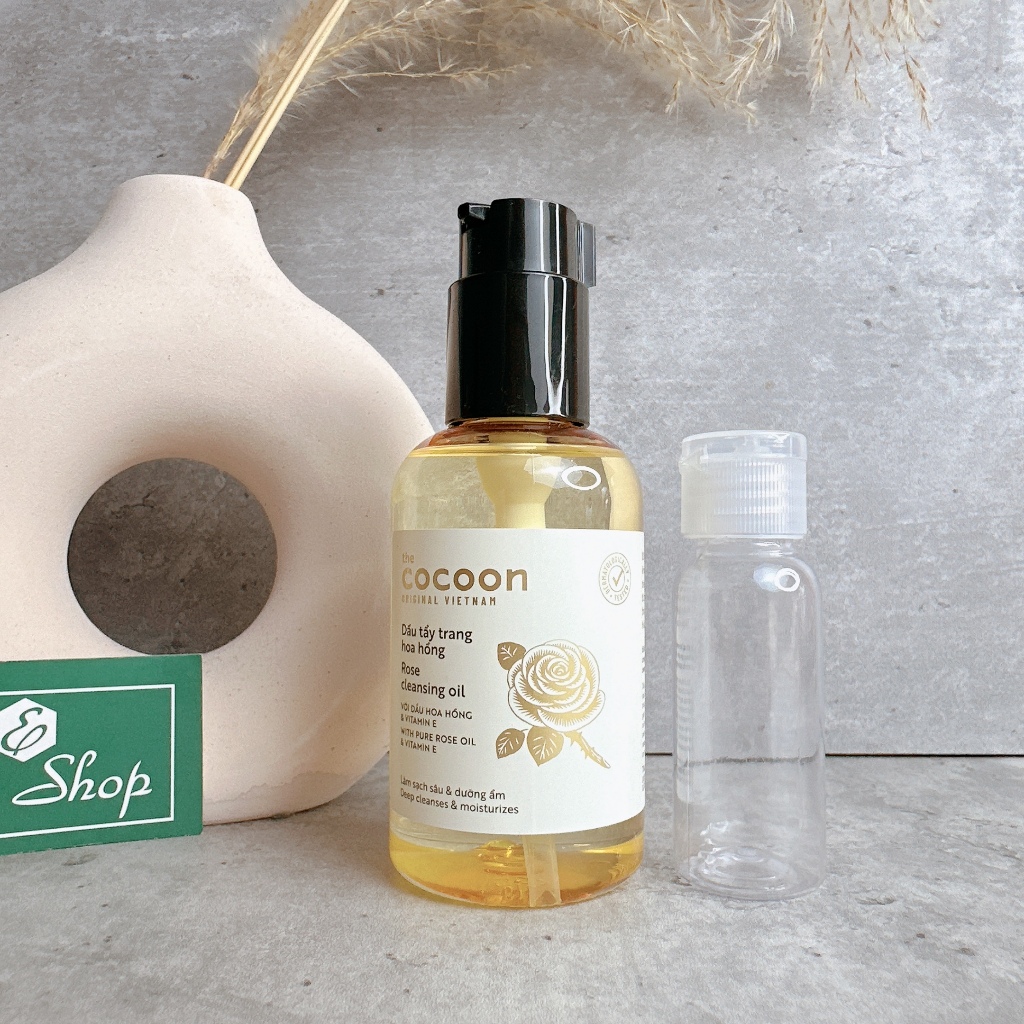 Dầu tẩy trang hoa hồng Cocoon Rose Cleansing OIl 140ml - Làm sạch dịu nhẹ, mềm mịn da | Shopee ...