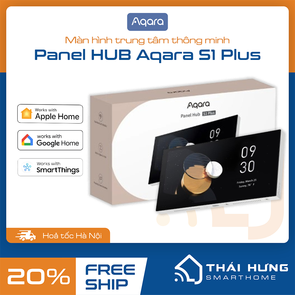 Màn hình trung tâm Aqara MagicPad S1 Plus MP-K01D bản Quốc Tế, tích hợp ...
