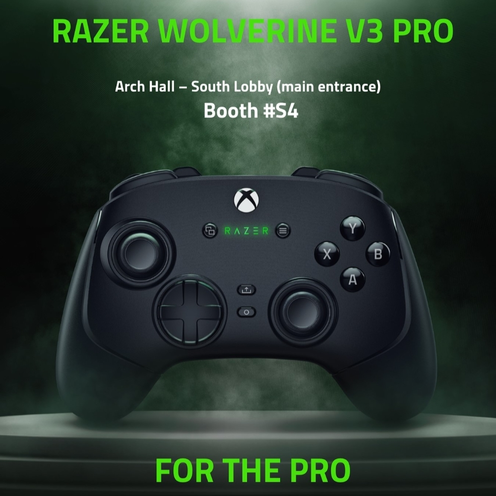 [New, Original] Tay cầm chơi game không dây Razer Wolverine V3 Pro ...